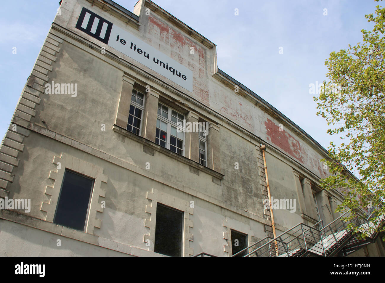 Building (Le Lieu Unique) in Nantes (France Stock Photo - Alamy