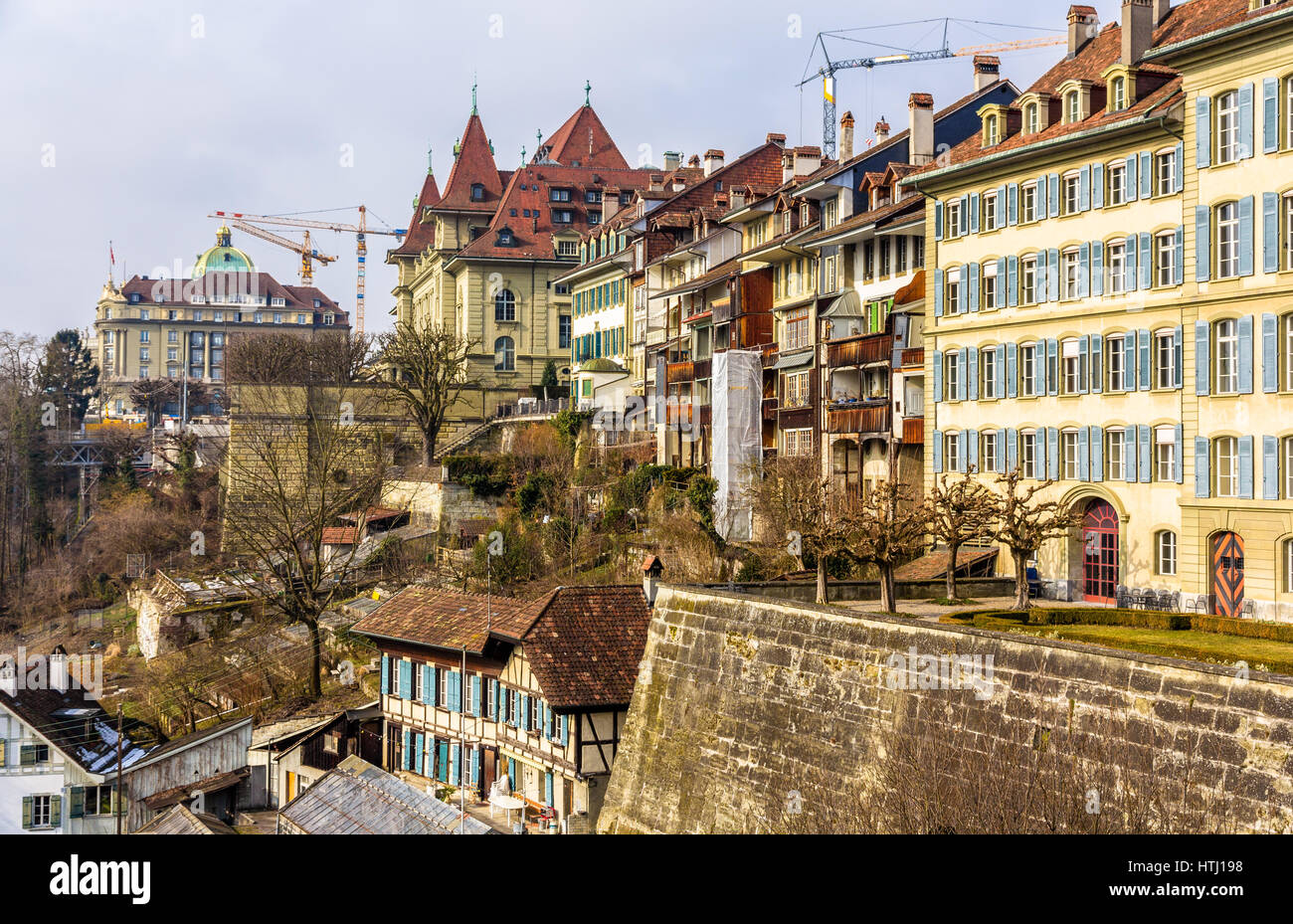 Buildings in the old town of Bern - Switzerland Stock Photo - Alamy