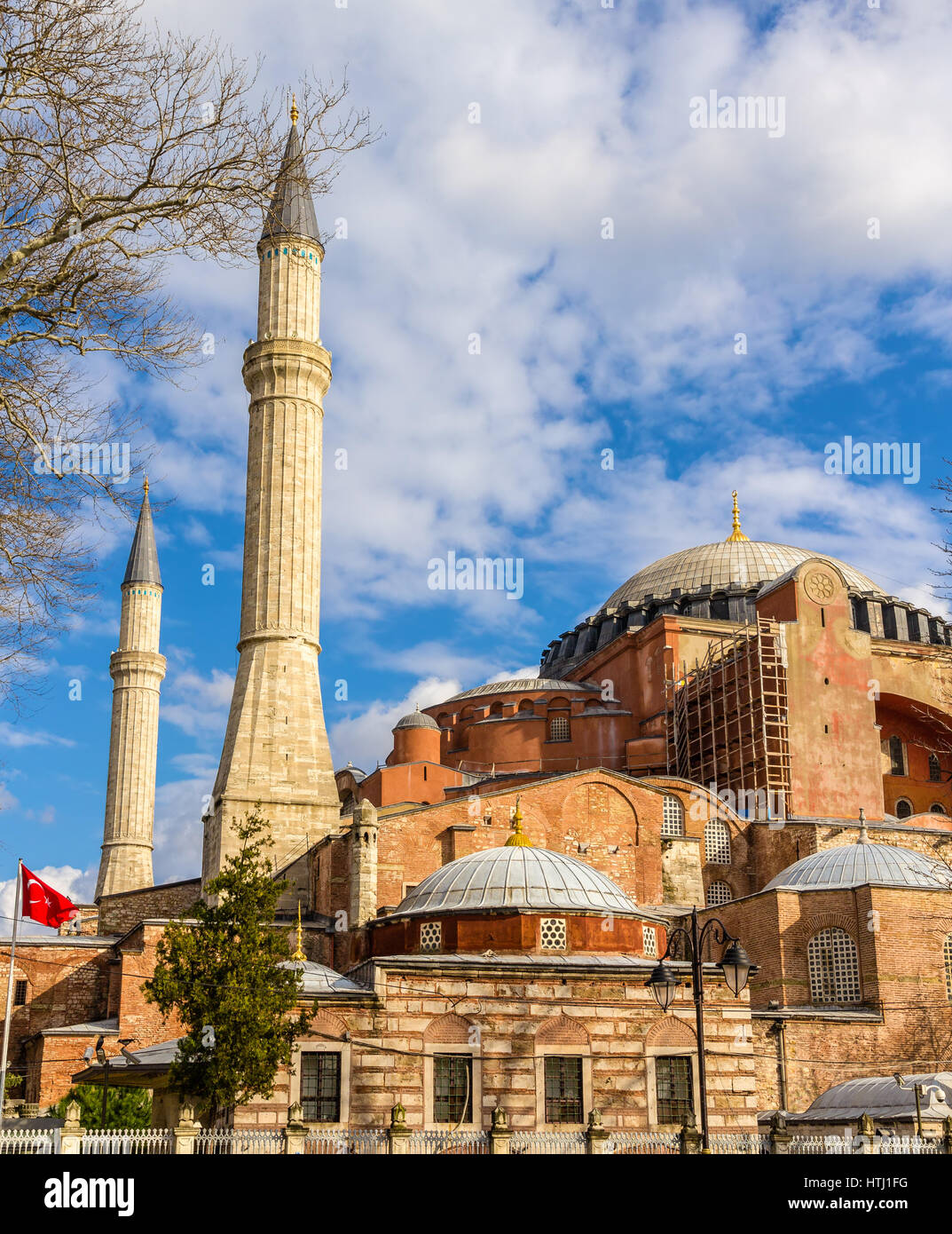 View of Hagia Sophia (Holy Wisdom) - Istanbul, Turkey Stock Photo - Alamy