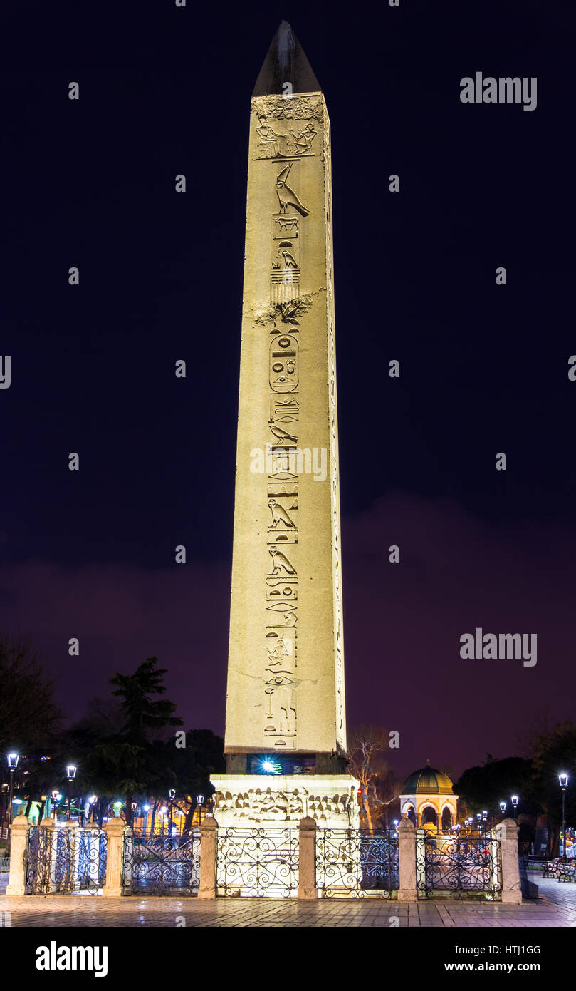 Obelisk of Theodosius in Istanbul - Turkey Stock Photo - Alamy