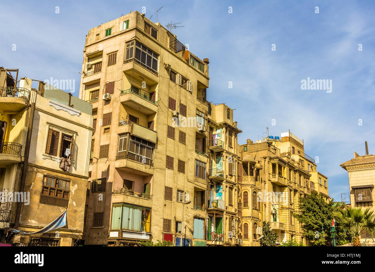 Buildings in the Islamic district of Cairo - Egypt Stock Photo - Alamy