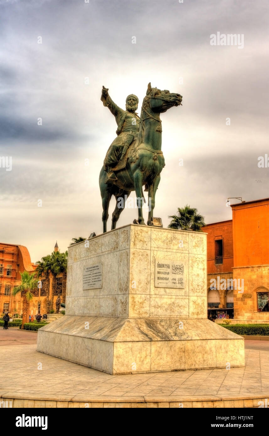 Statue of Ibrahim Pasha at the Cairo Citadel - Egypt Stock Photo - Alamy
