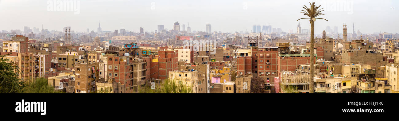 Panorama of Islamic Cairo - Egypt Stock Photo - Alamy