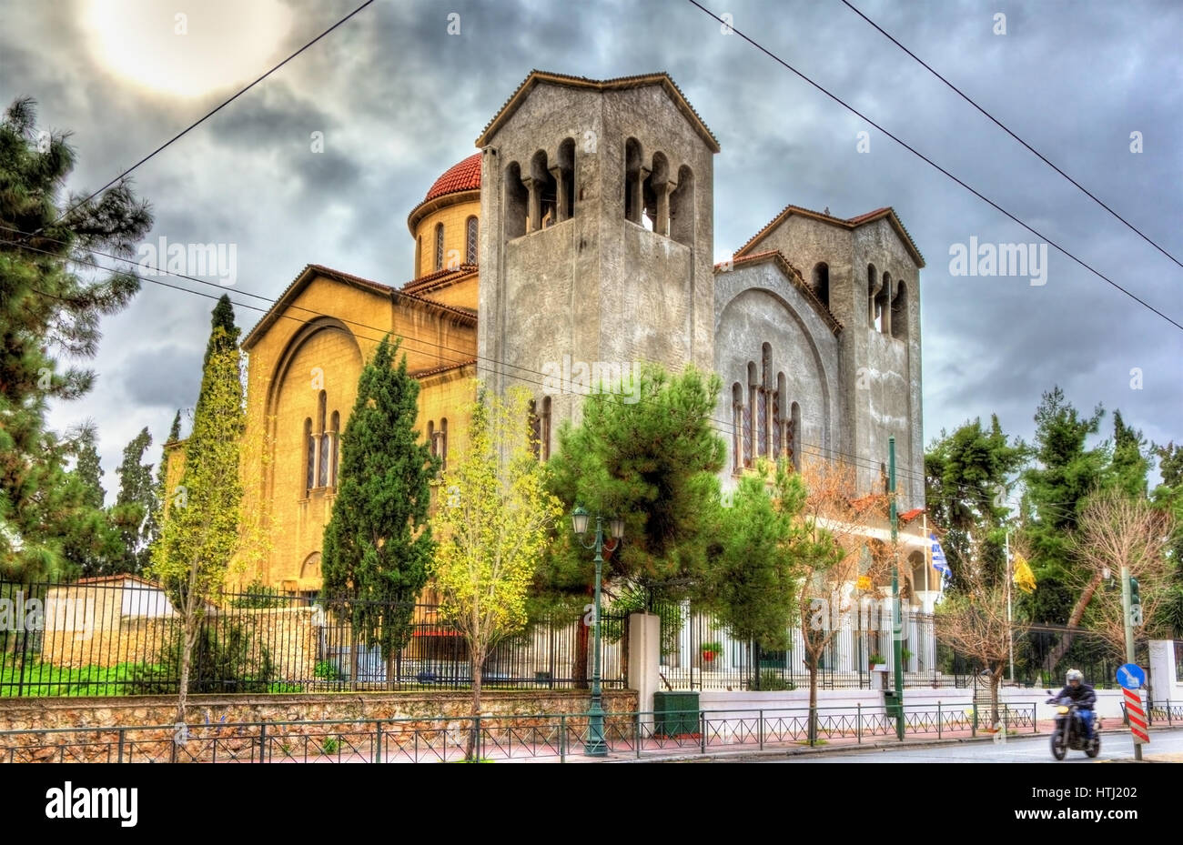 Church of Holy Trinity in Athens - Greece Stock Photo - Alamy