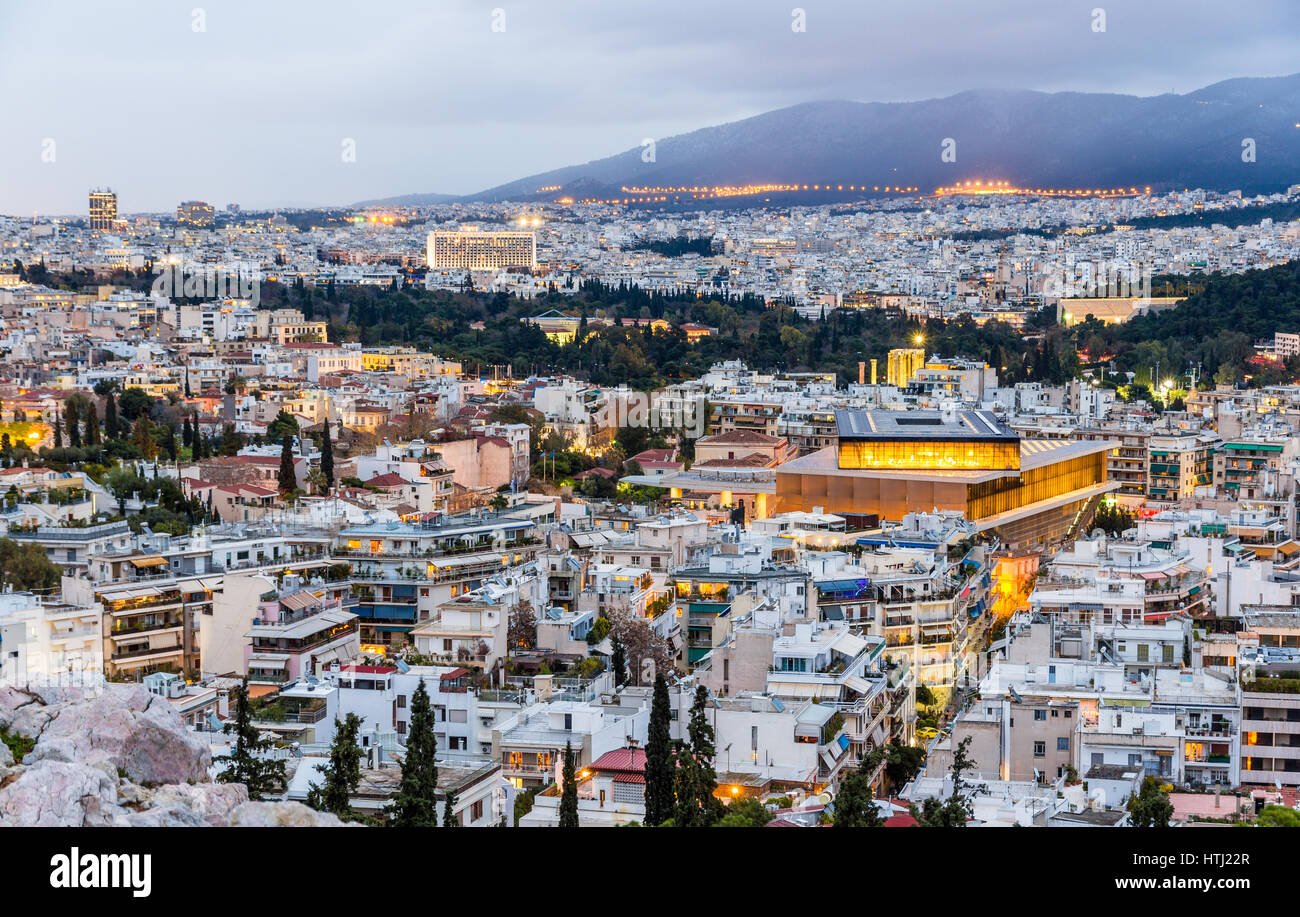 Evening greece hi-res stock photography and images - Alamy