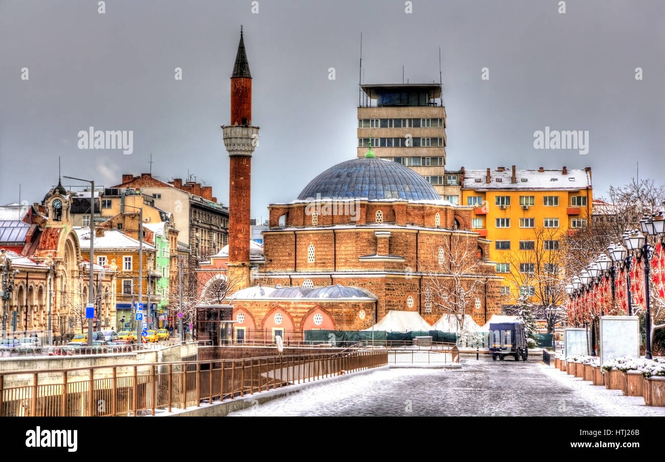 Banya Bashi Mosque in Sofia - Bulgaria Stock Photo - Alamy
