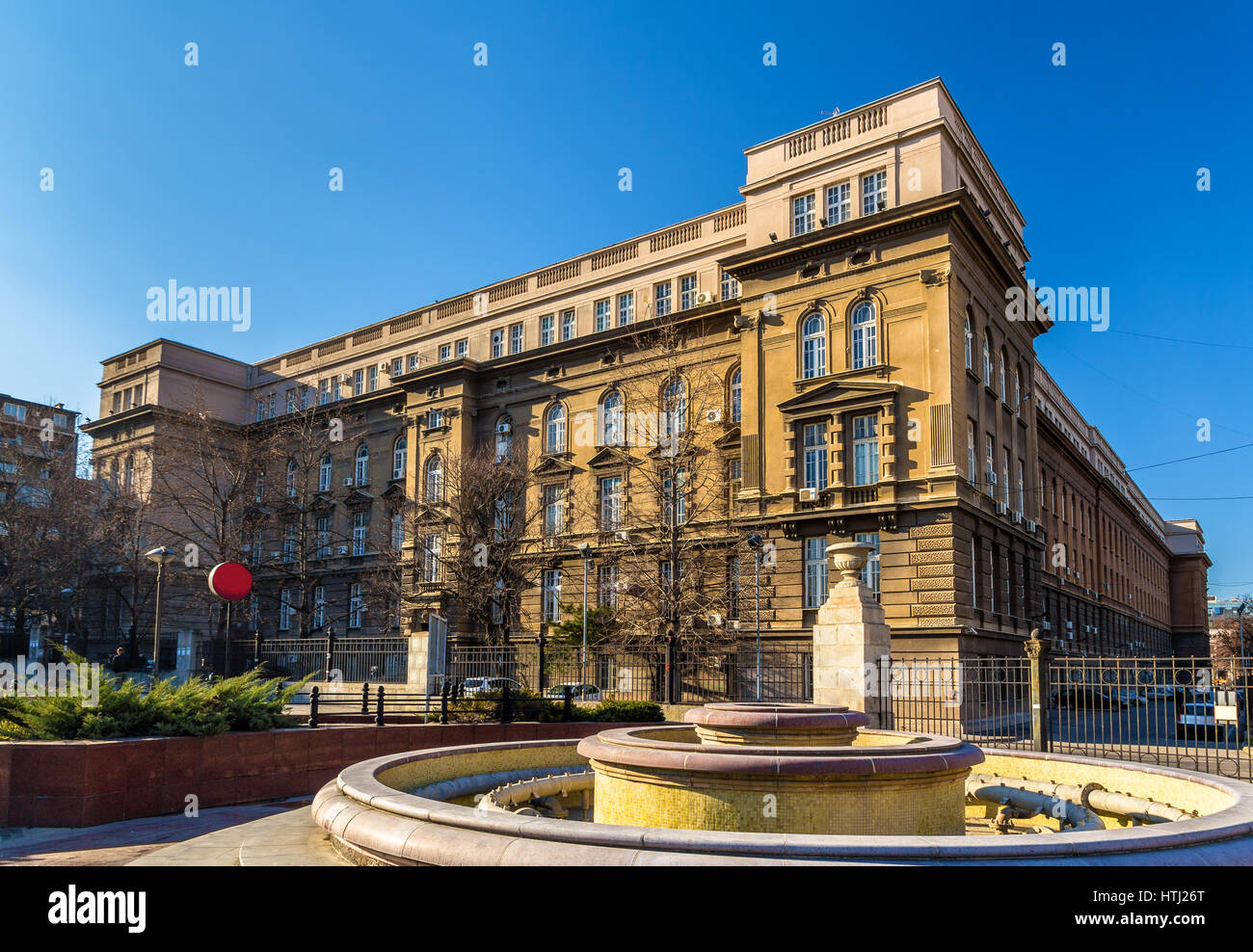 Technical Faculties Building - Belgrade University, Serbia Stock Photo ...