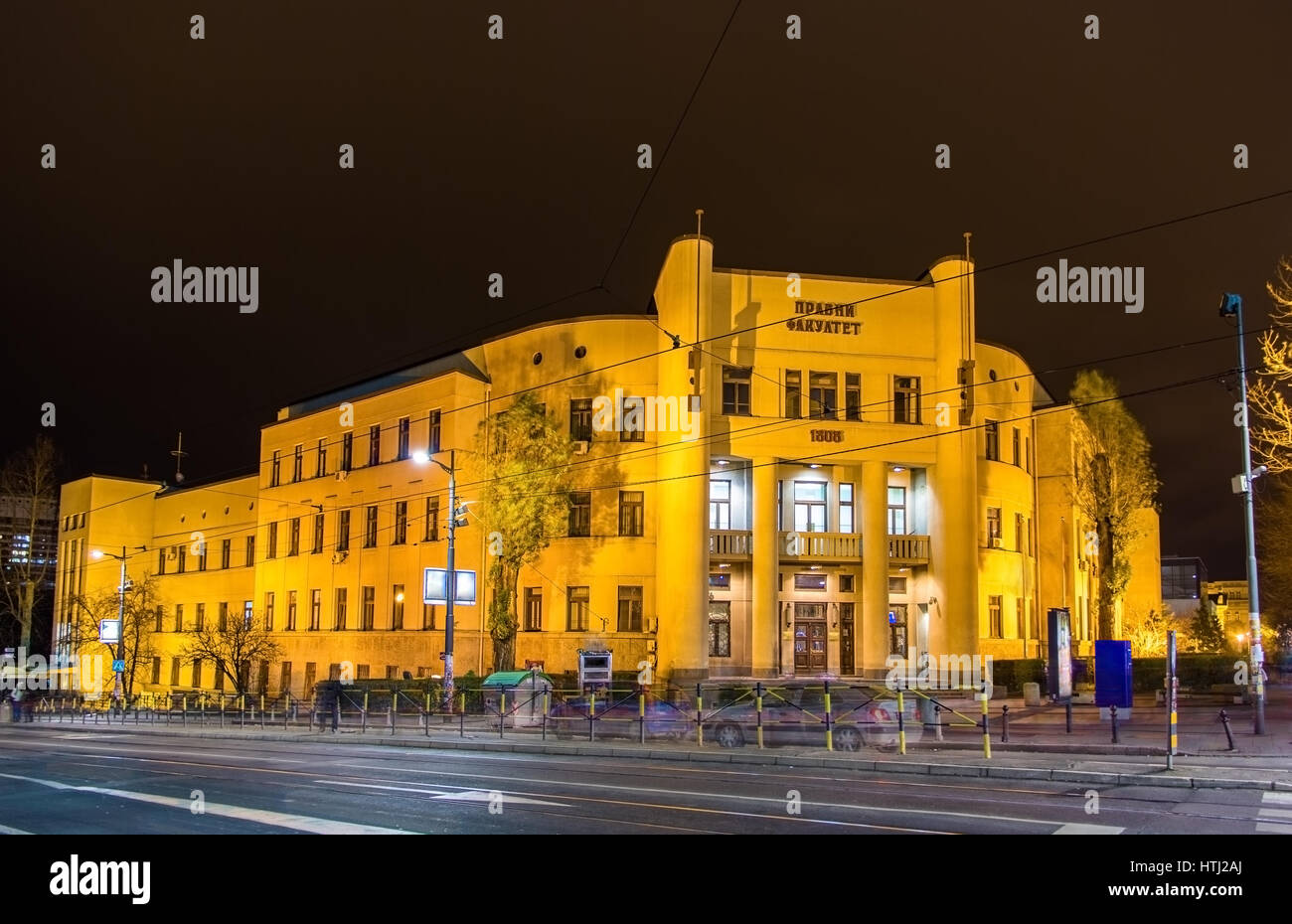University of Belgrade Faculty of Law - Serbia Stock Photo - Alamy