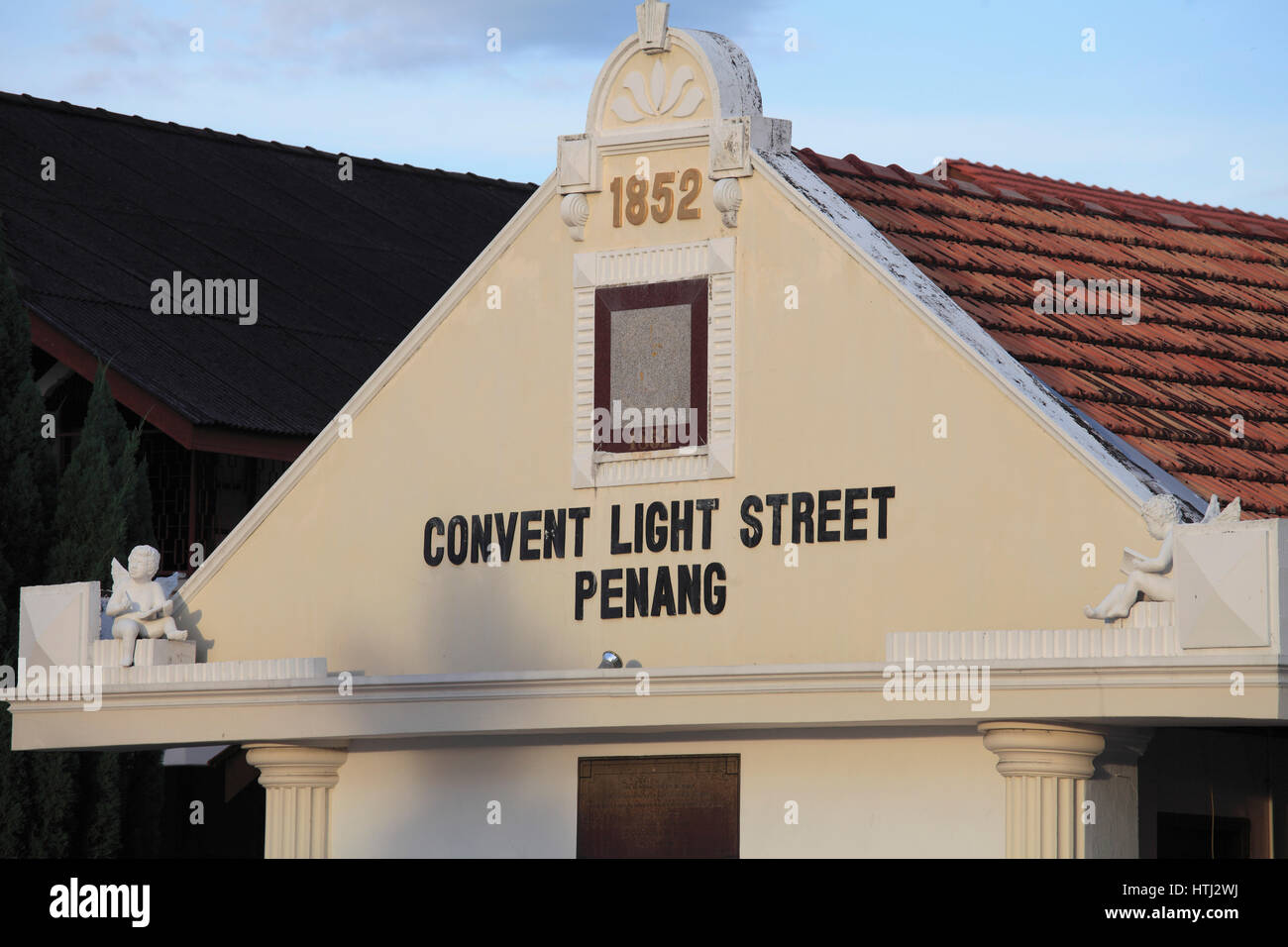 Malaysia, Penang, Georgetown, Convent Light Street Stock Photo - Alamy