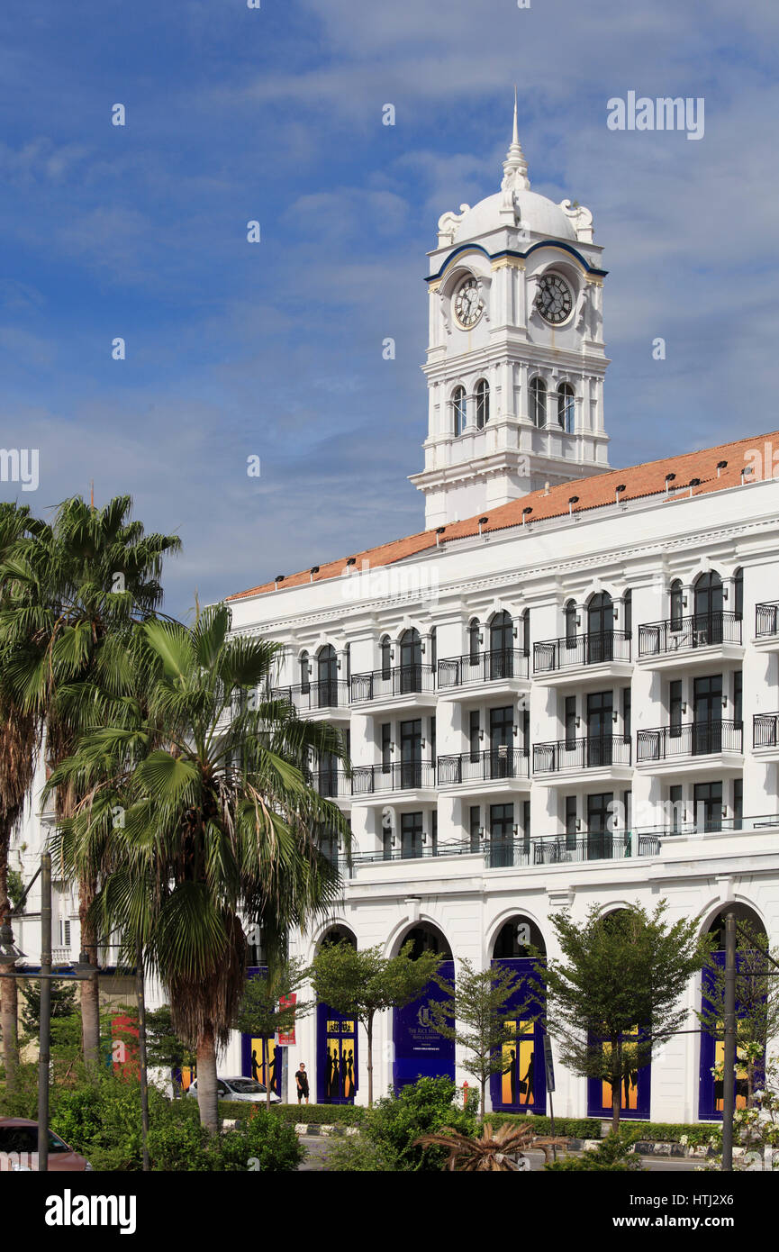Malaysia penang georgetown heritage architecture hi-res stock ...