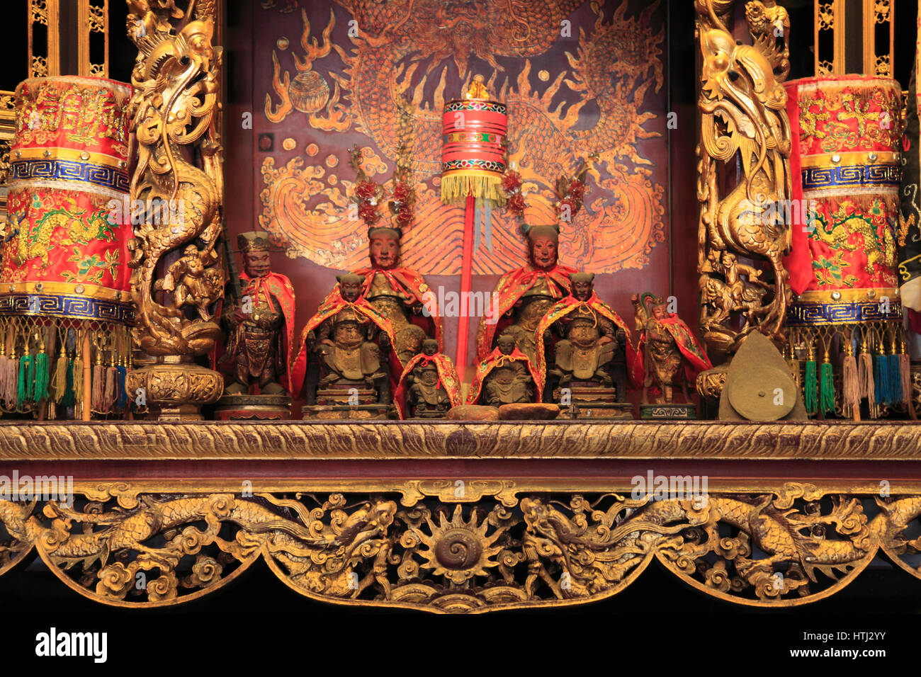 Malaysia, Penang, Georgetown, Khoo Kongsi, chinese clan house Stock ...
