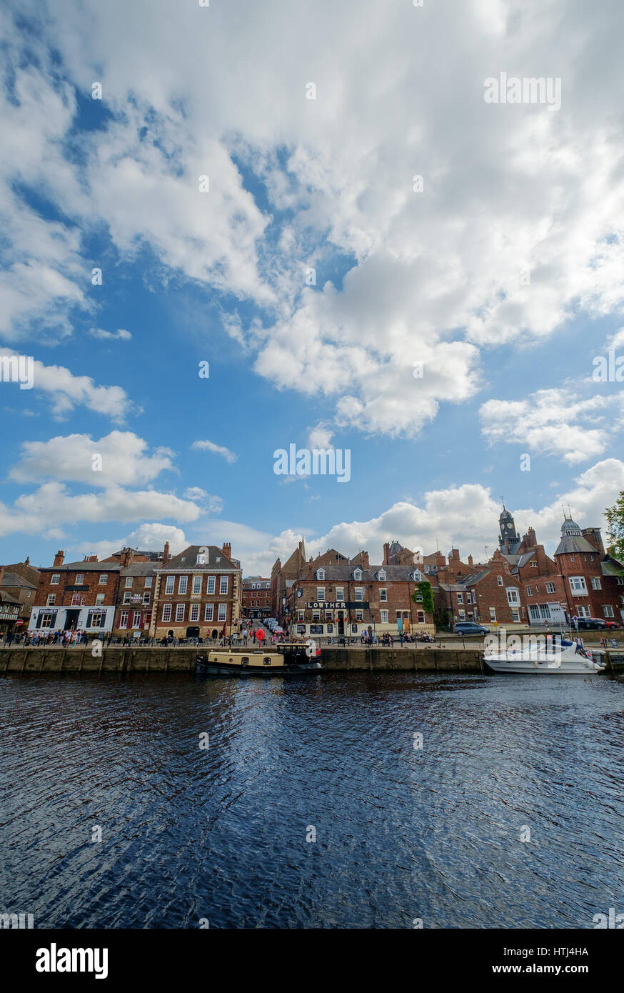 River Ouse. York, Yorkshire Stock Photo - Alamy