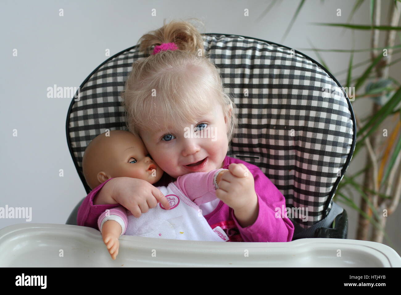 little blonde toddler big love baby doll together united bond bonding ...