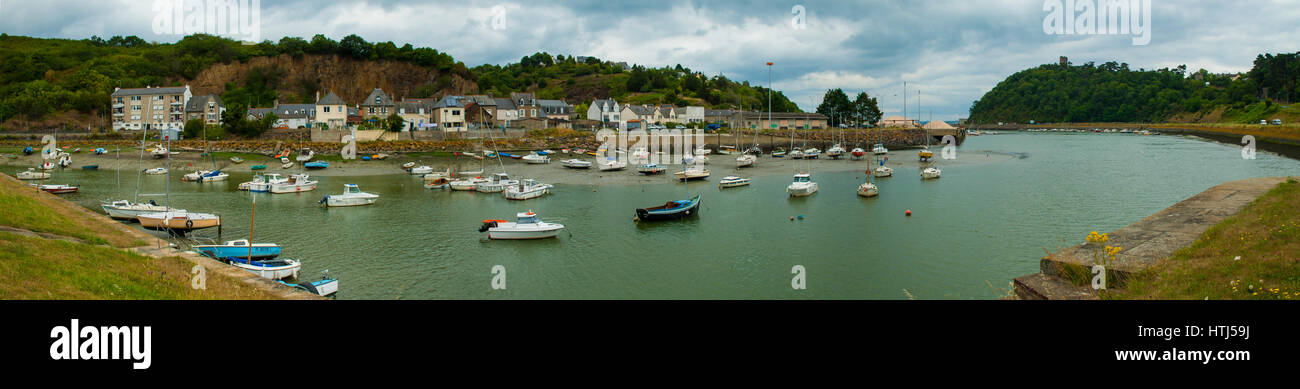 Overview of Saint Brieuc Stock Photo - Alamy