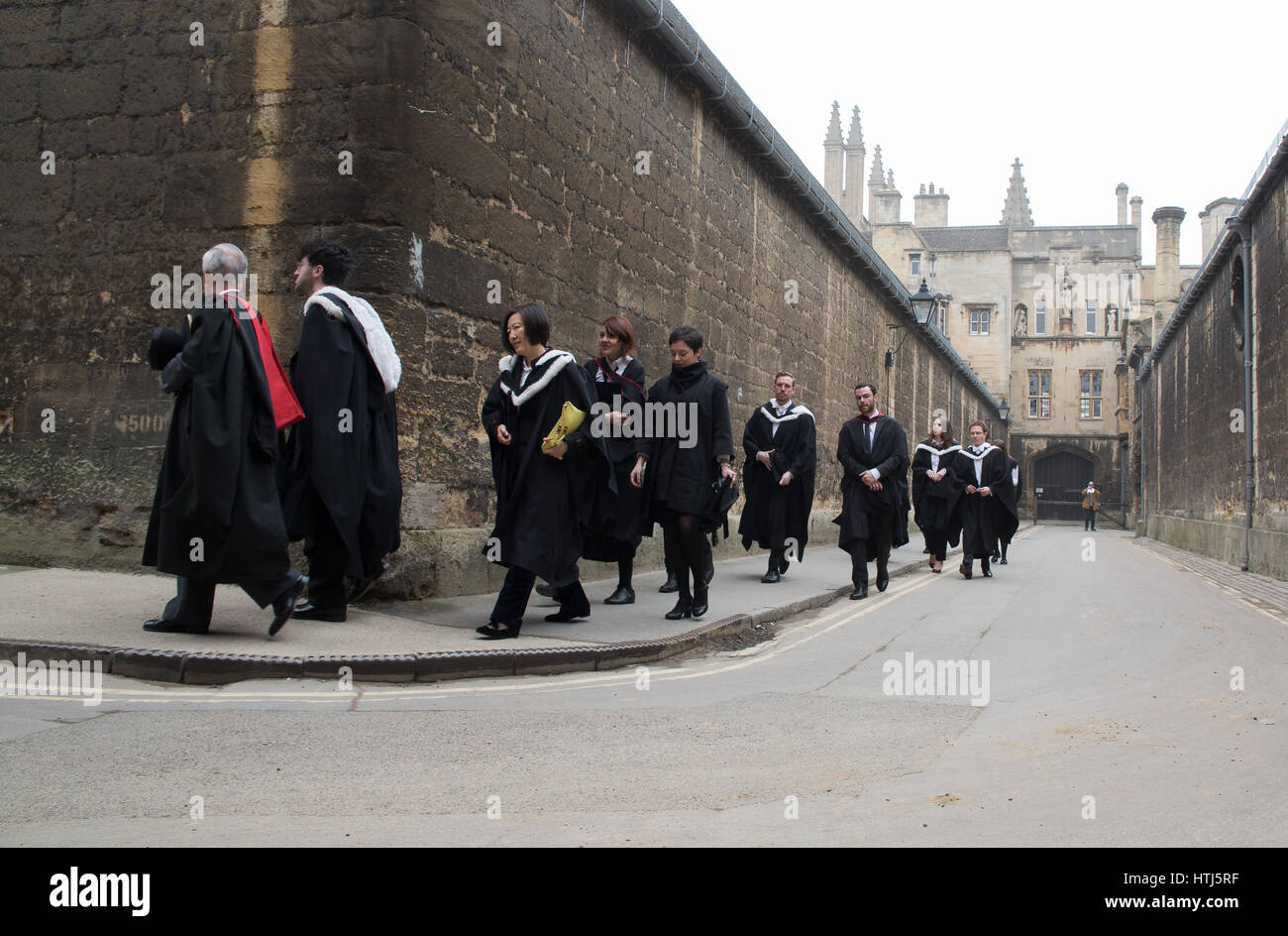 Oxford university matriculation hi-res stock photography and images - Alamy