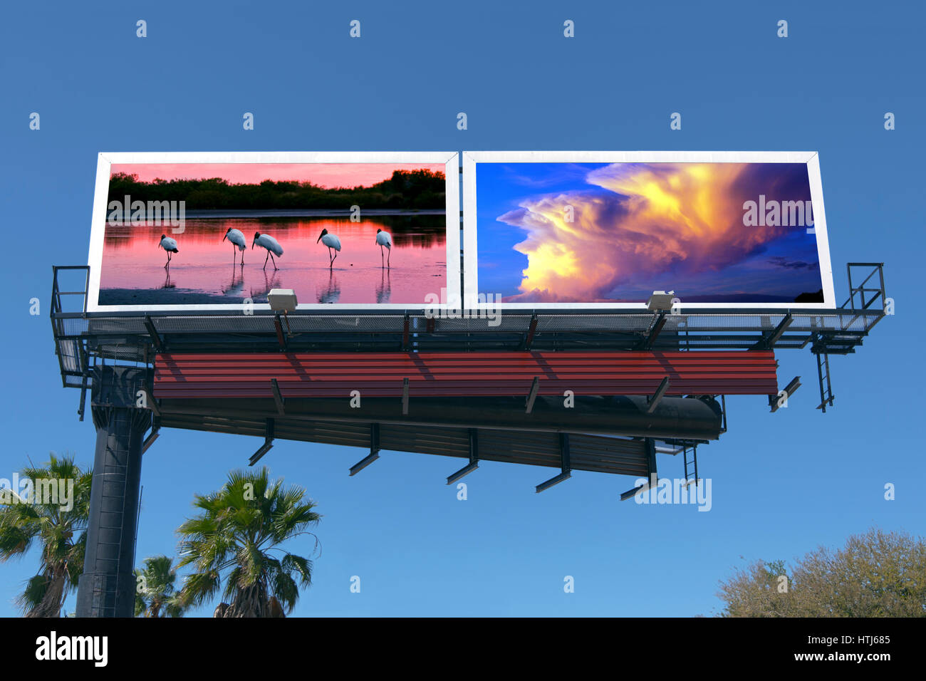 Florida Outdoor Advertising Outdoor Big Size Billboard Signage