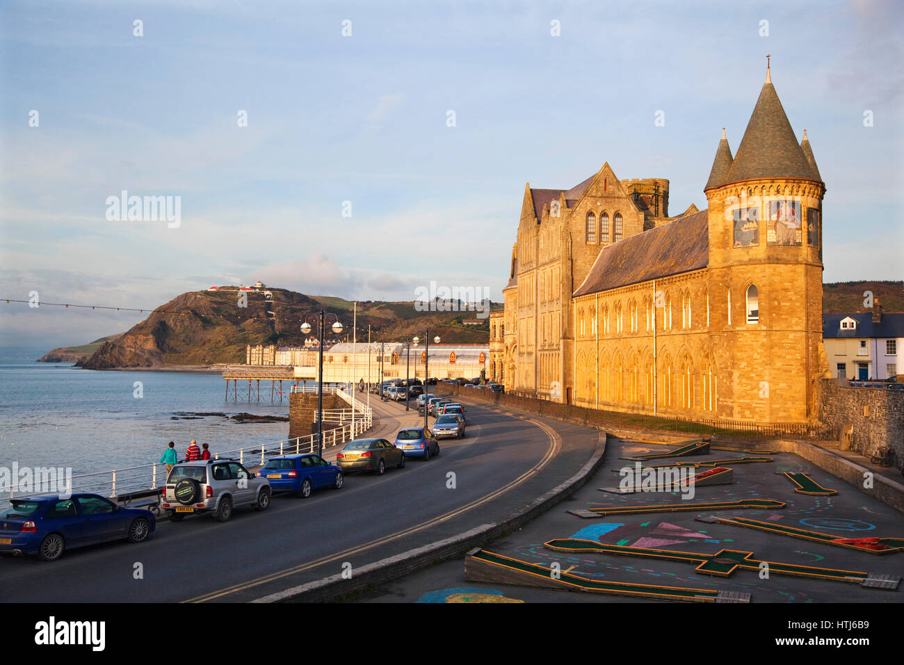 University College, Ceredigion, Aberystwyth, West Wales, UK Stock Photo ...
