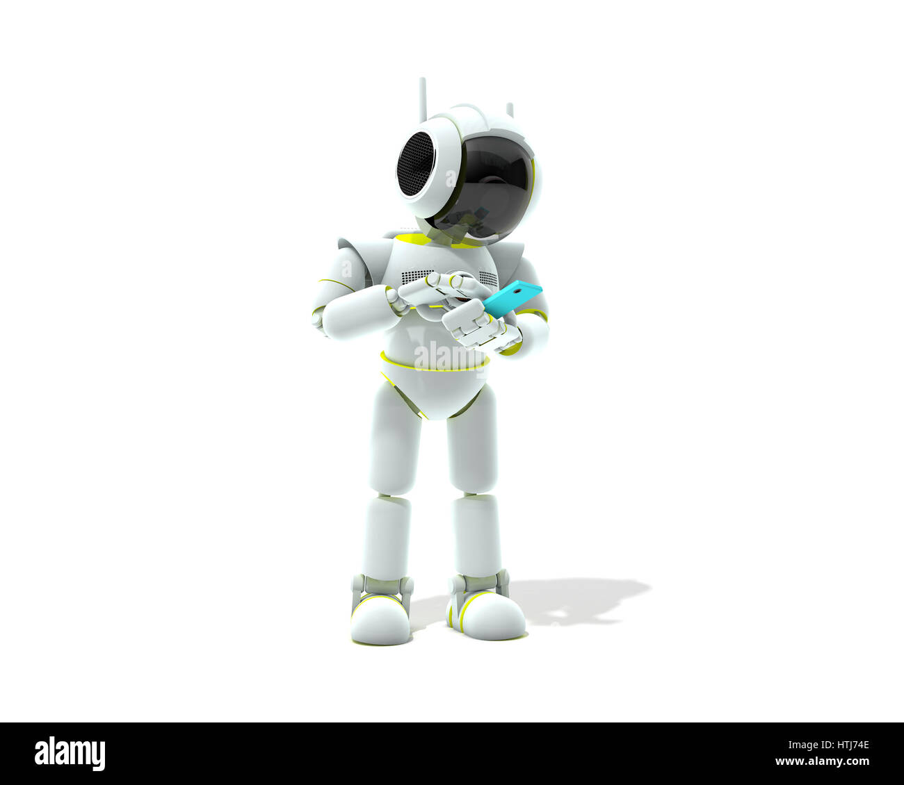 Mobile robot Cut Out Stock Images & Pictures - Alamy