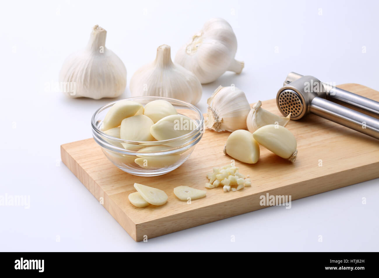 Still life garlic glass hi-res stock photography and images - Alamy