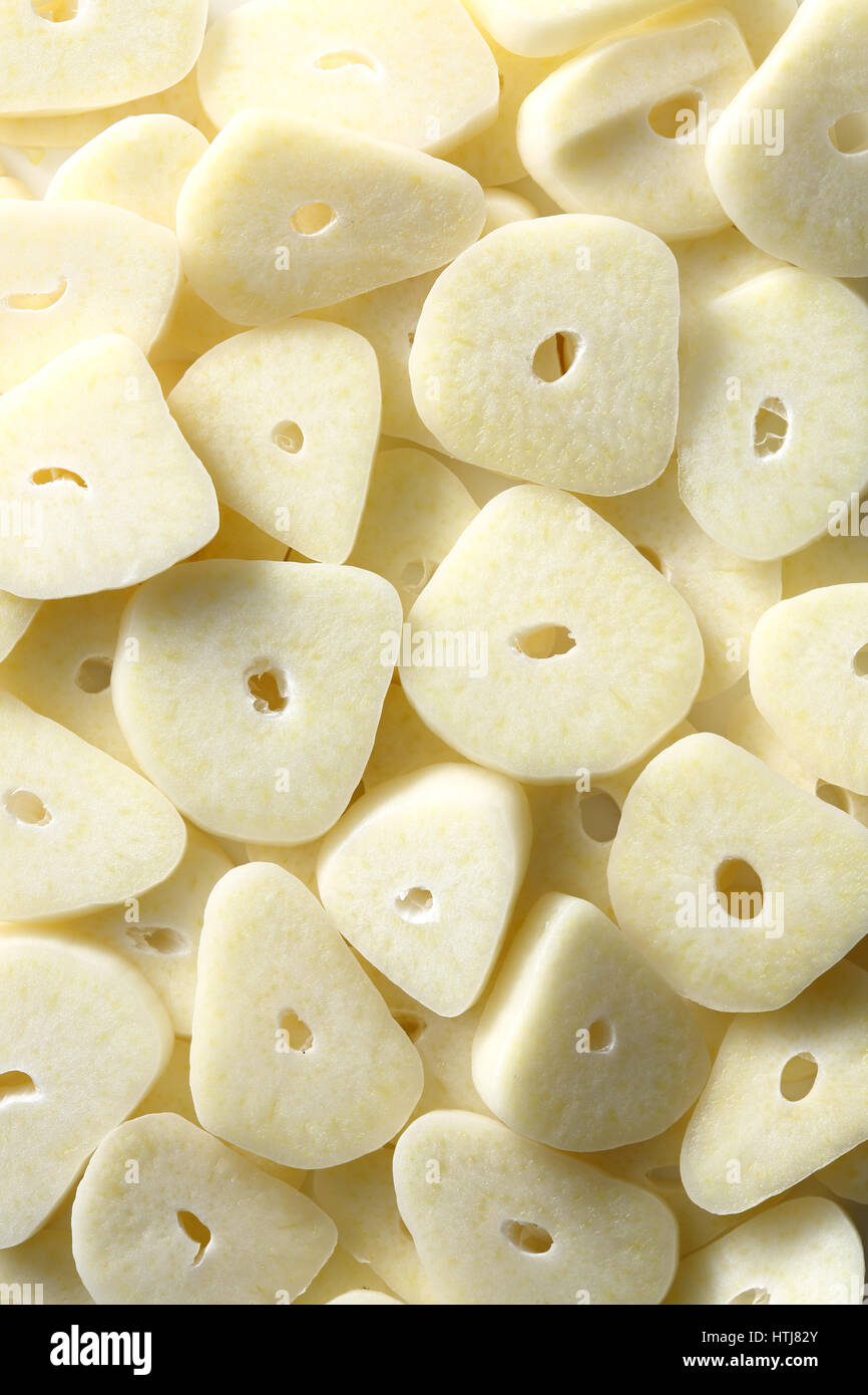 Garlic cross section close up hi-res stock photography and images - Alamy