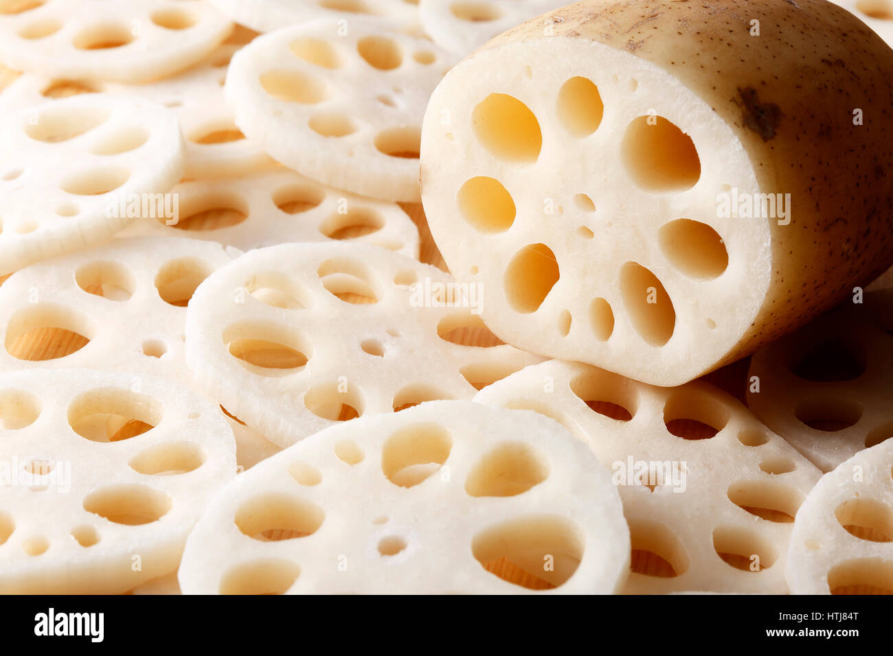 Lotus root cross section hi-res stock photography and images - Alamy
