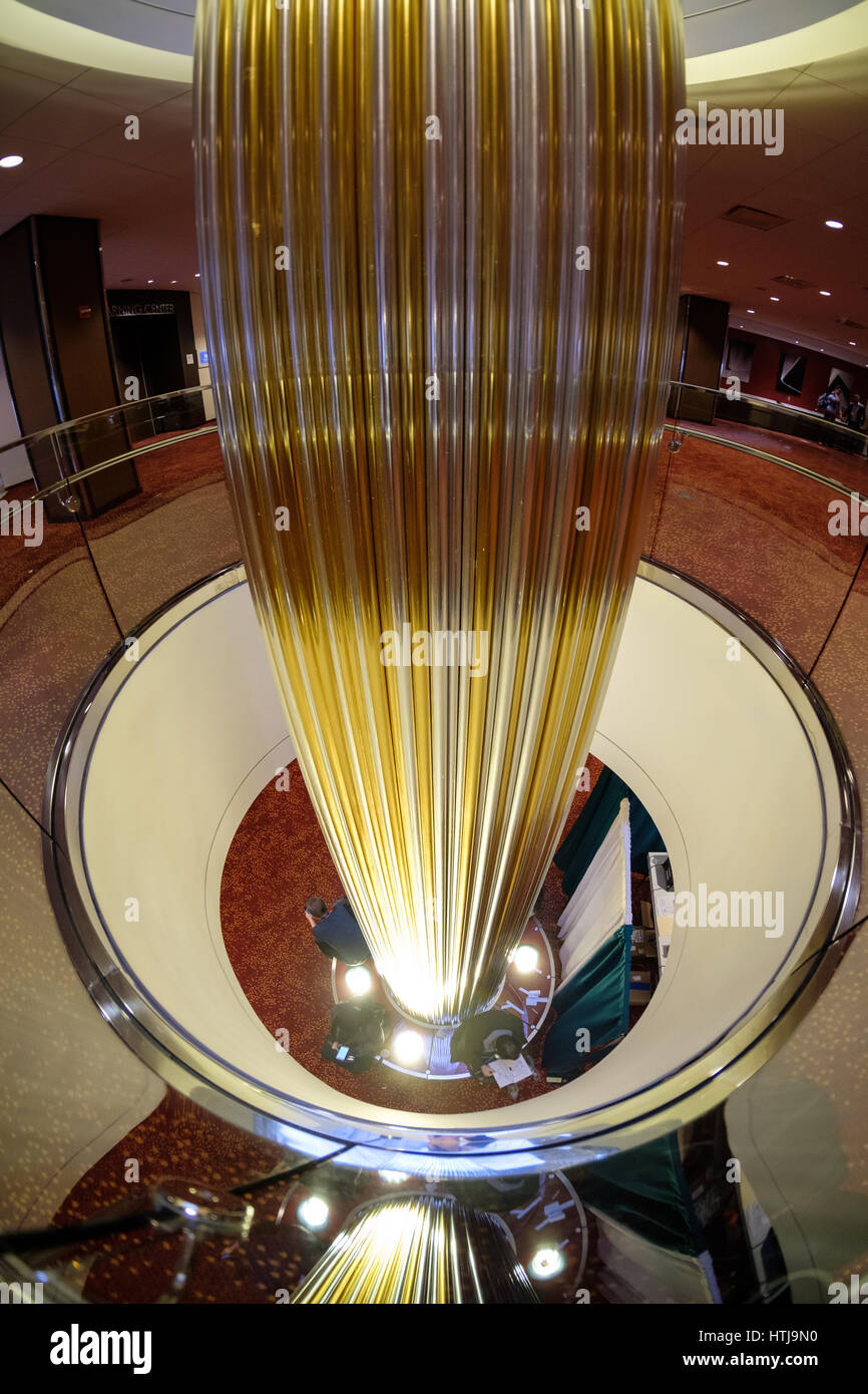 Interior of Hyatt Regency Hotel Atlanta, Georgia, USA Stock Photo - Alamy