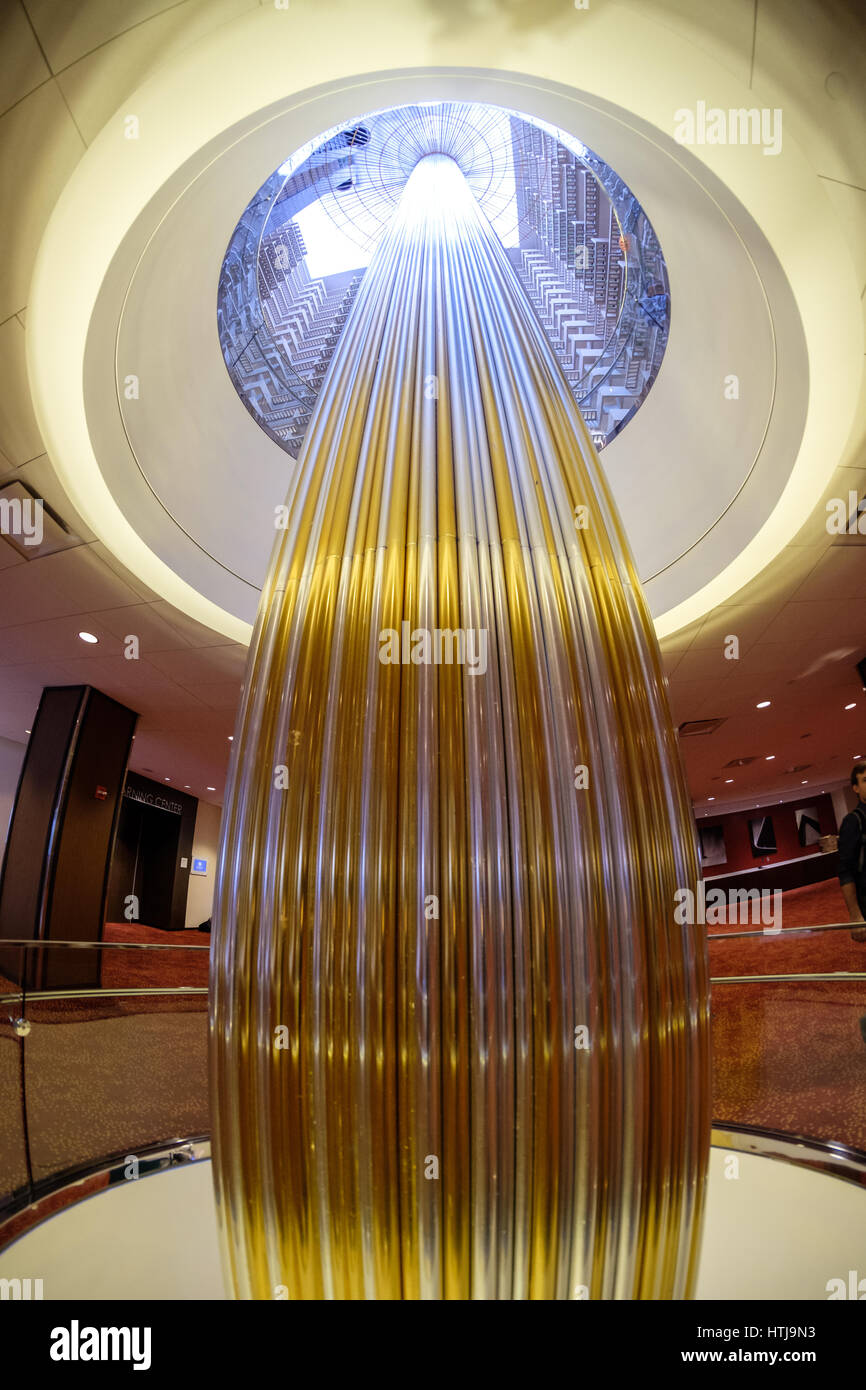 Interior of Hyatt Regency Hotel Atlanta, Georgia, USA Stock Photo - Alamy
