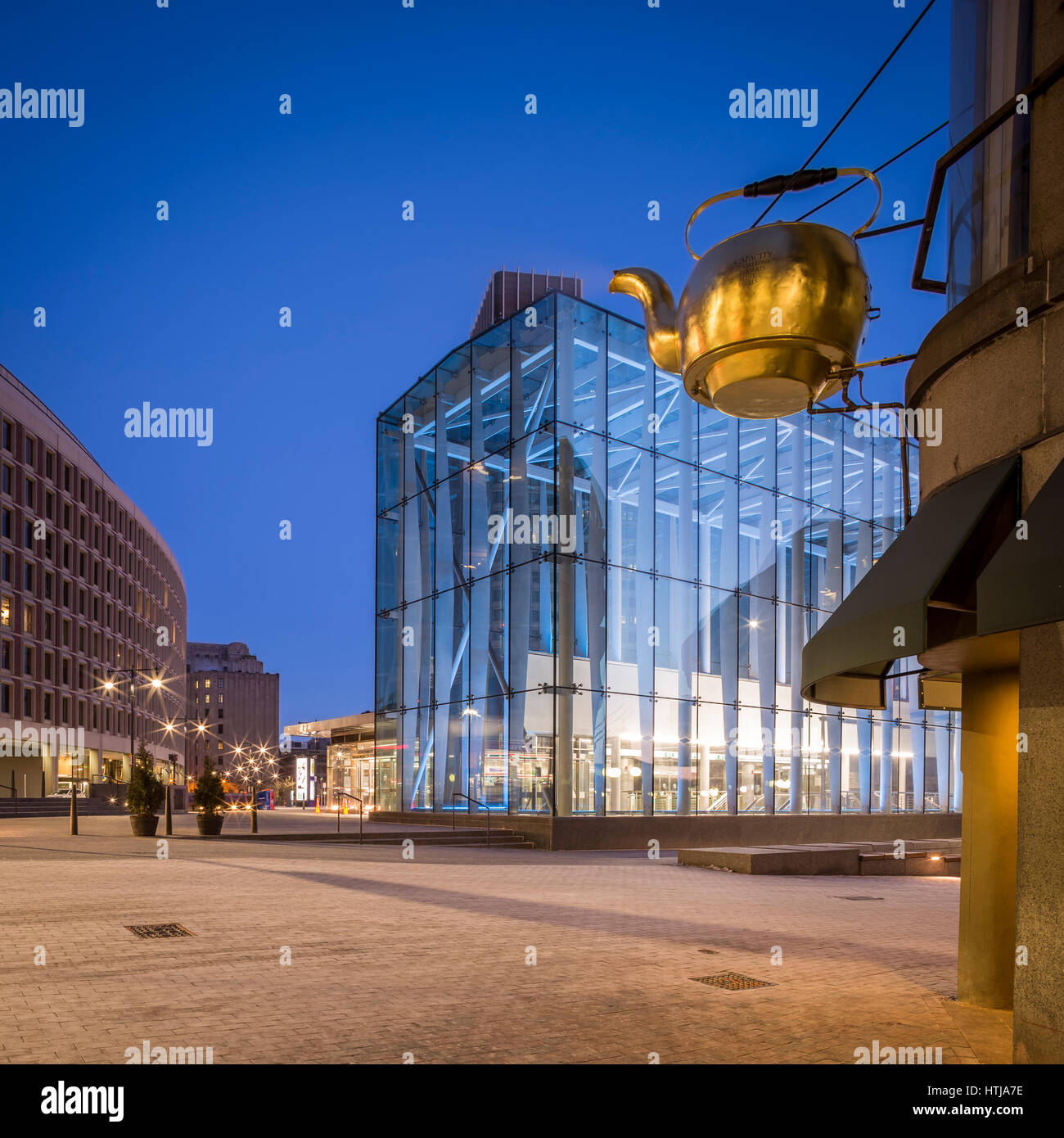 Government center boston hi-res stock photography and images - Alamy