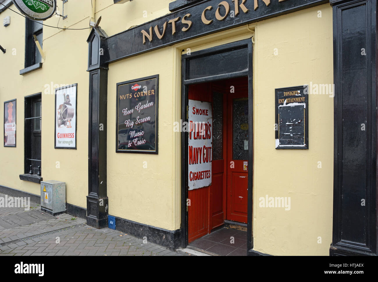 Nuts Corner Public House, Athlone, Ireland Stock Photo - Alamy