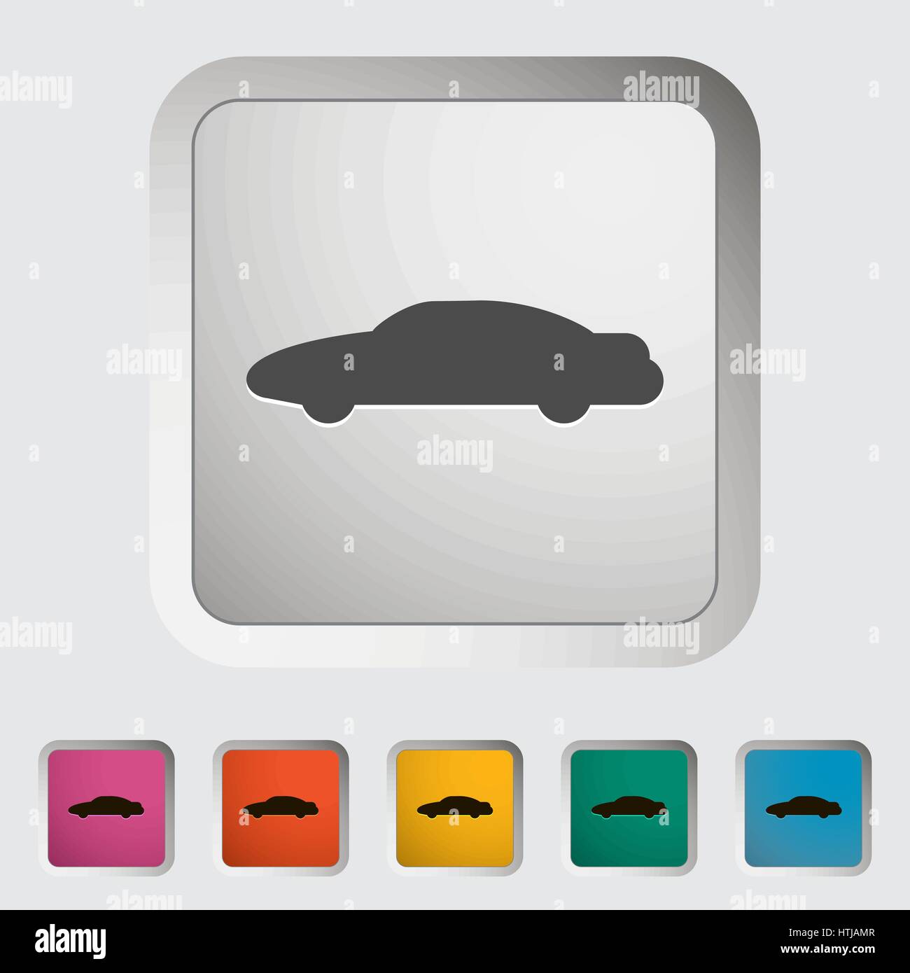 Car icon. Single icon. Vector illustration Stock Vector Image & Art - Alamy
