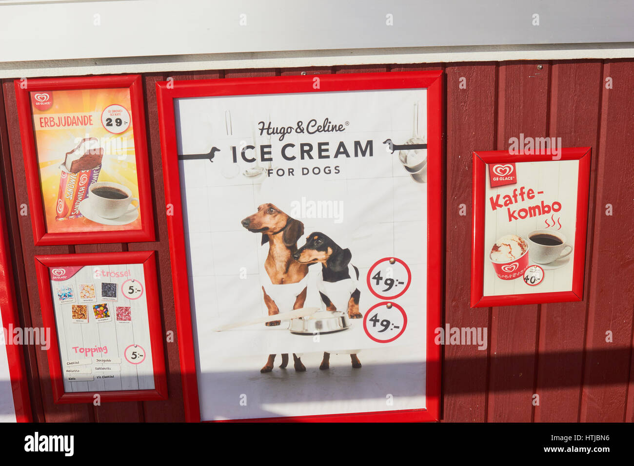 Ice cream advert hi-res stock photography and images - Alamy