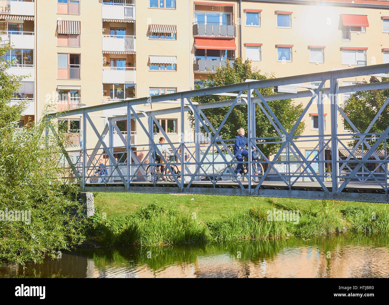 Edda footbridge hi-res stock photography and images - Alamy