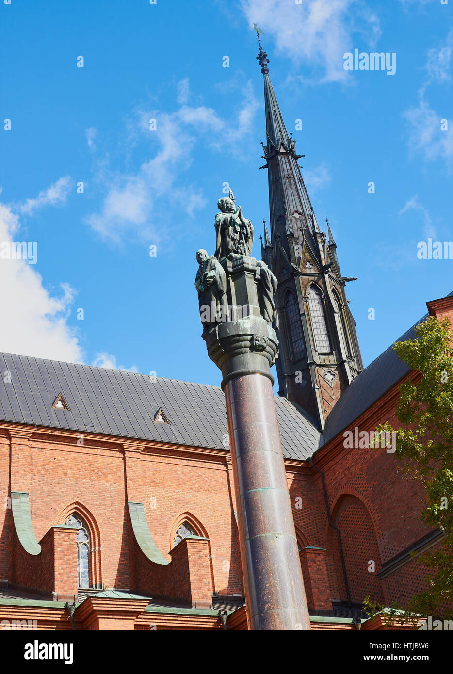 Statue of Jakob Ulvsson, Archbishop of Uppsala from 1469-1515 and ...