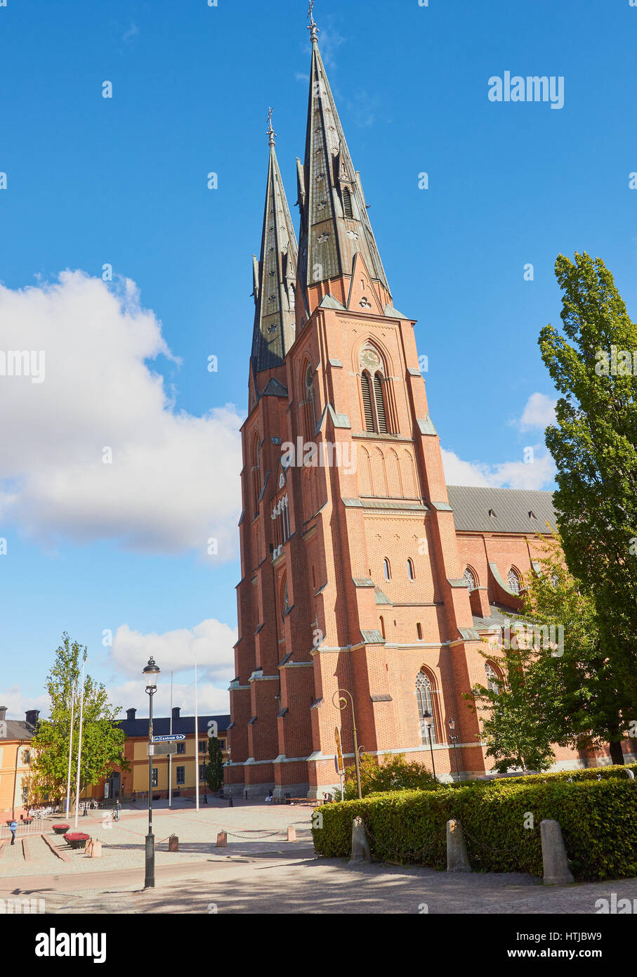 Uppsala Cathedral, Uppsala, Sweden, Scandinavia Stock Photo - Alamy