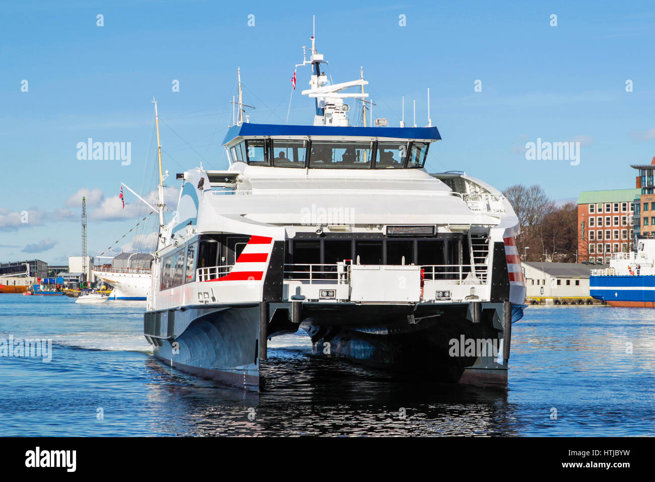 Excursion boat on a fjord hi-res stock photography and images - Alamy
