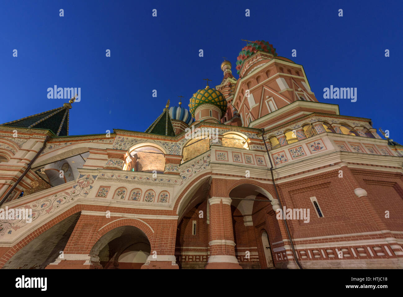 St. Basil cathedral in the Red Square, Moscow Stock Photo - Alamy