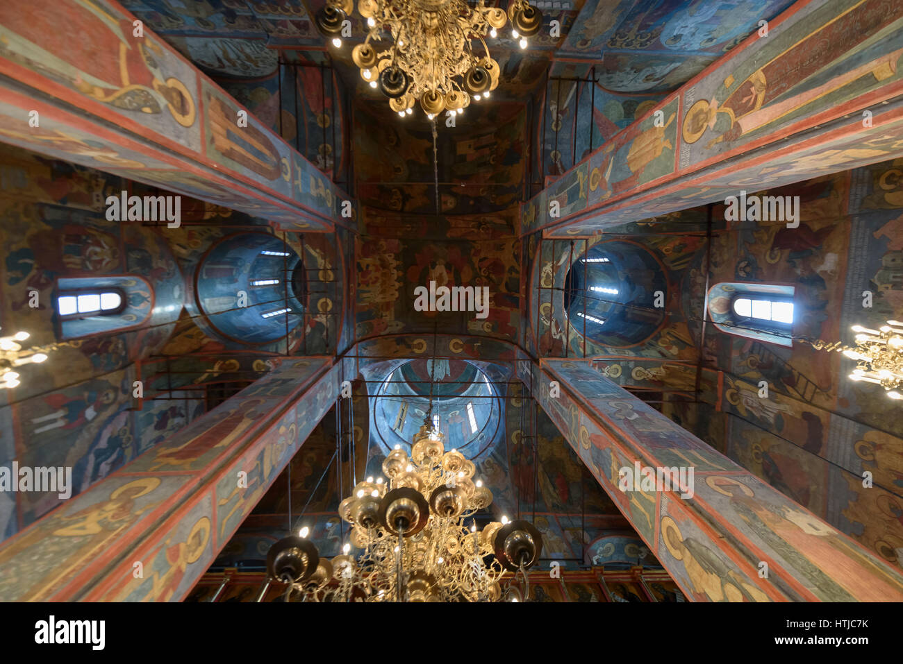 Roof of Cathedral in Kremlin, Moscow Stock Photo - Alamy