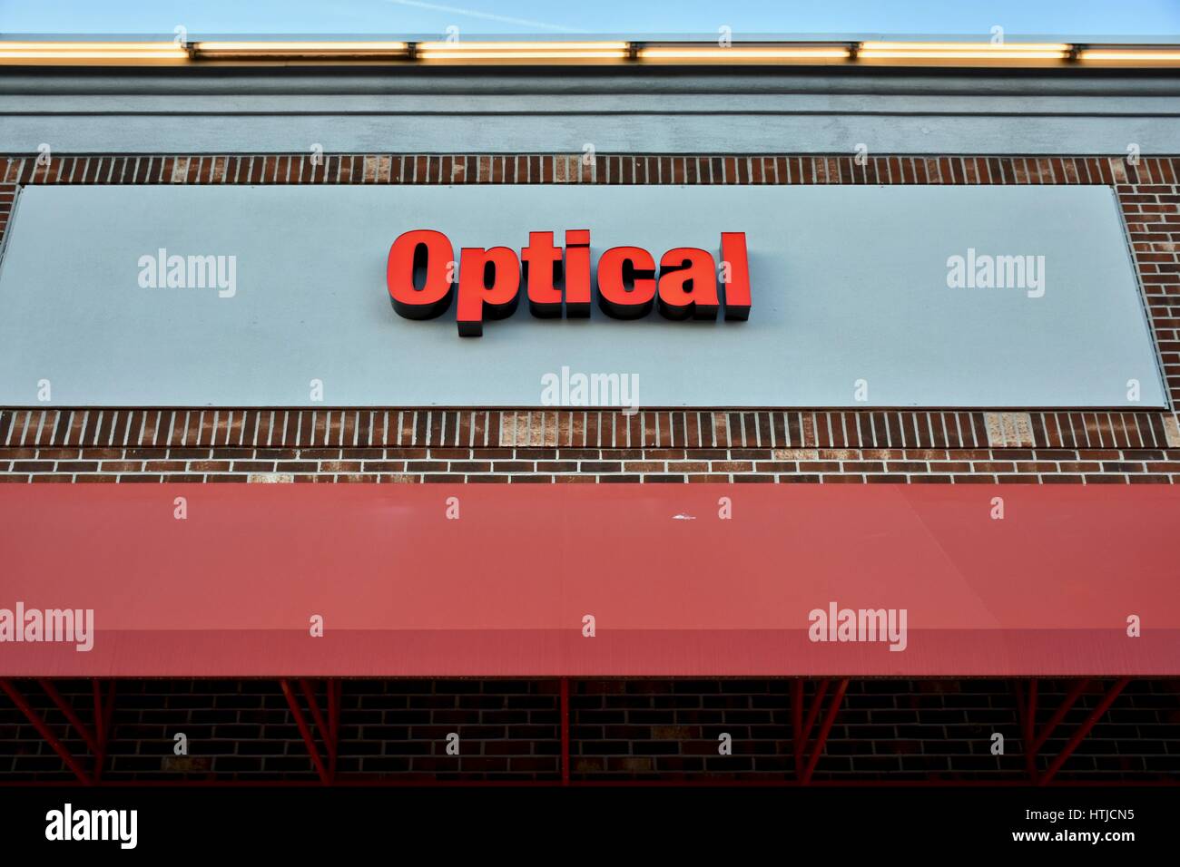 Optical sign on a CVS store Stock Photo - Alamy