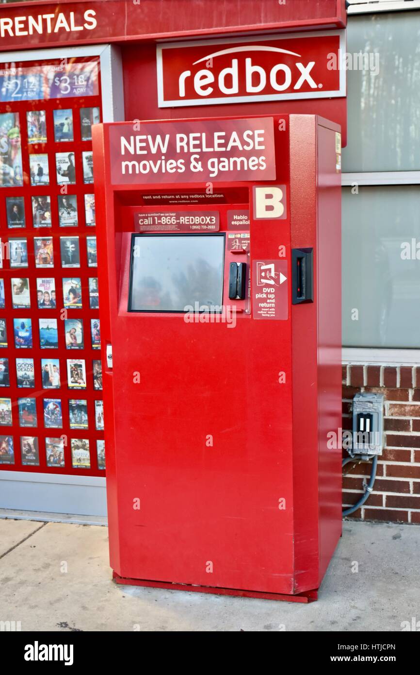 Redbox dvd rental hi-res stock photography and images - Alamy
