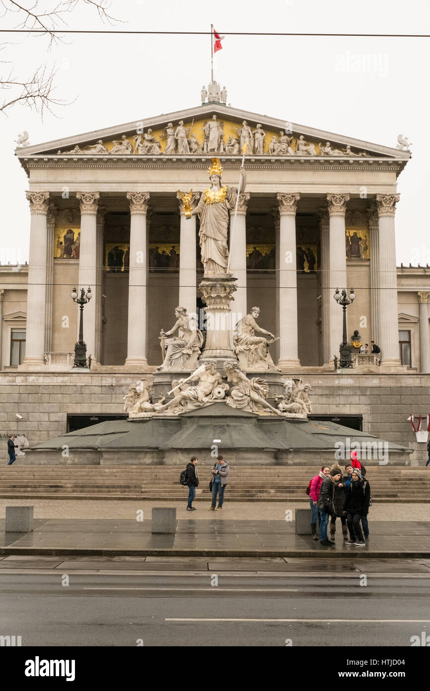 Parliament building, Vienna, Austria, Europe Stock Photo - Alamy
