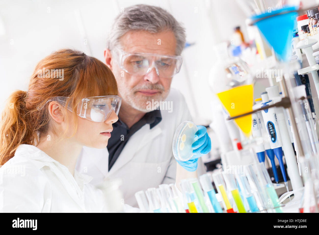Health care professionals in lab Stock Photo - Alamy
