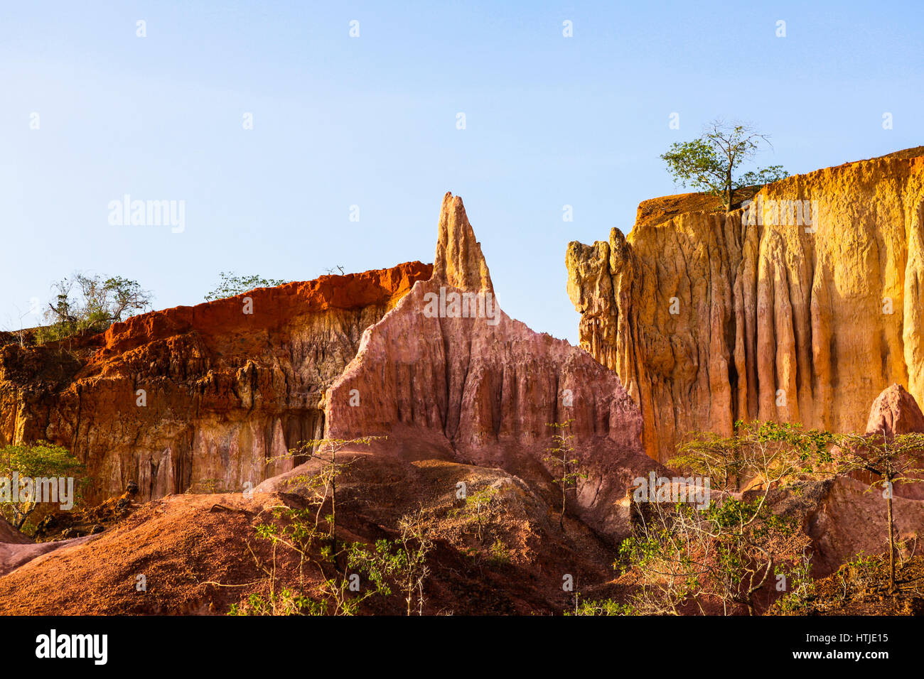 Marafa Depression (Hells kitchen) – Malindi, Kenya Stock Photo - Alamy