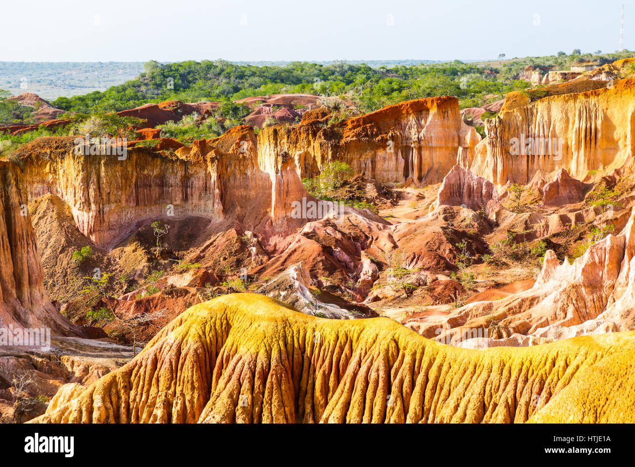 Marafa Depression (Hells kitchen) – Malindi, Kenya Stock Photo - Alamy