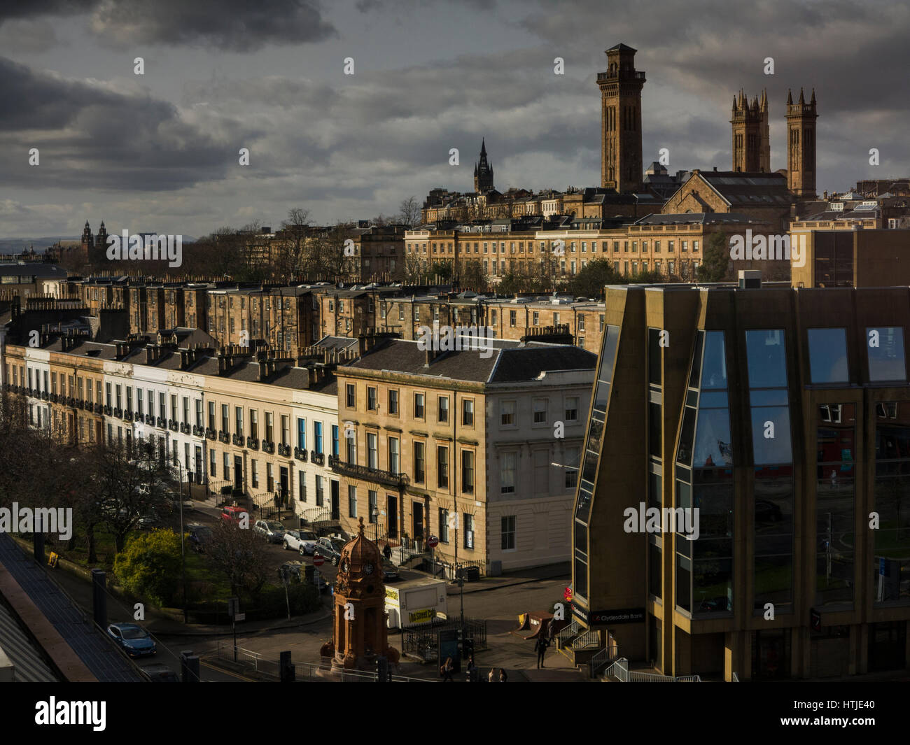 Famous glasgow landmarks hi-res stock photography and images - Alamy