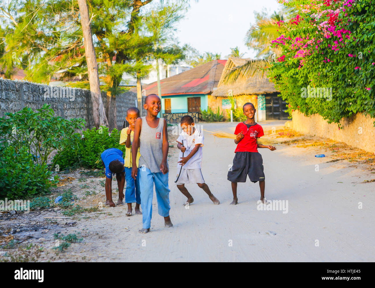 Children street game poverty hi-res stock photography and images - Alamy