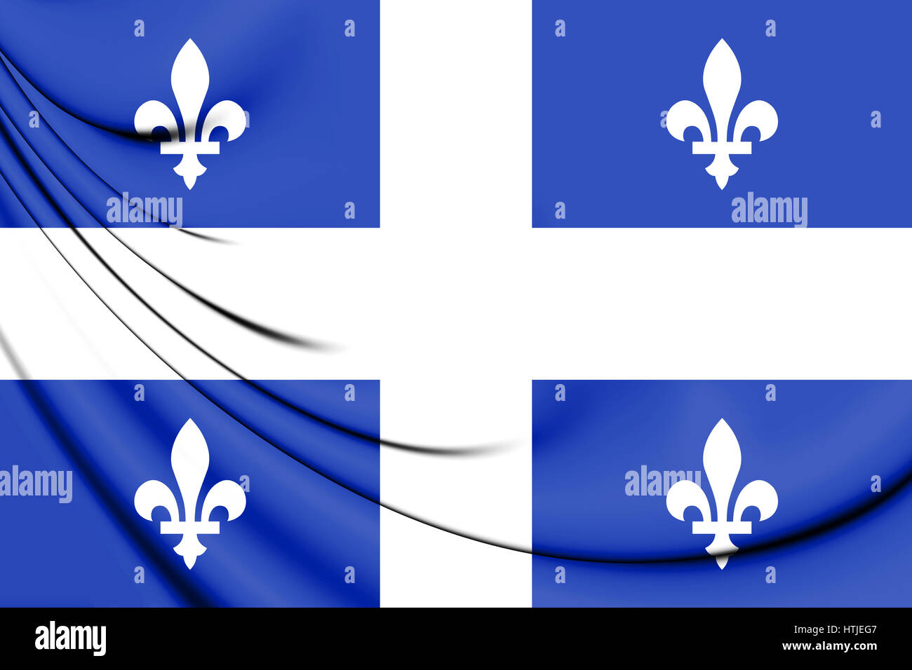 Quebec canadian flag hi-res stock photography and images - Alamy