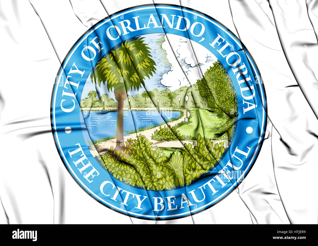 Orlando city emblem hi-res stock photography and images - Alamy