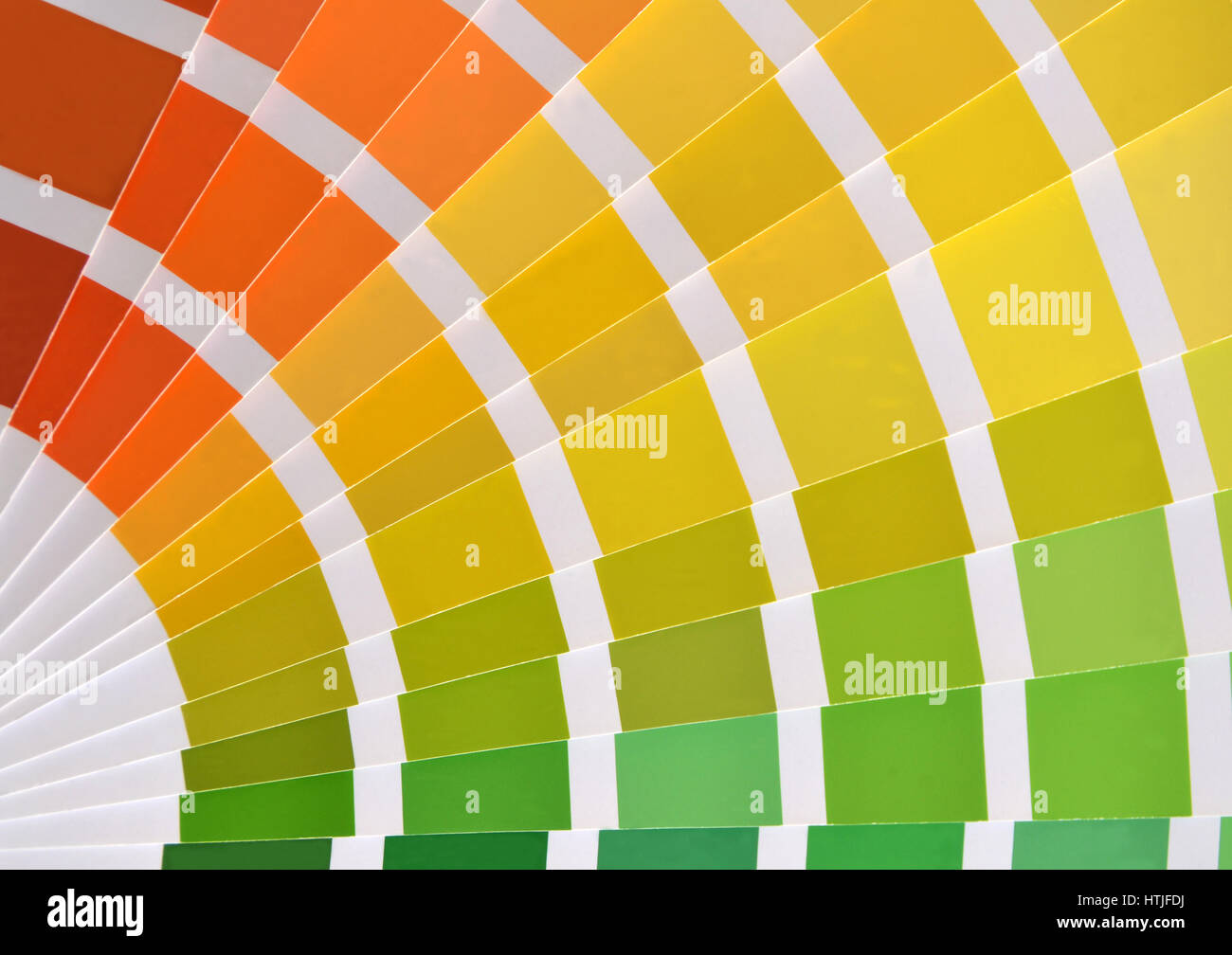 Close up of a pantone color catalog Stock Photo - Alamy