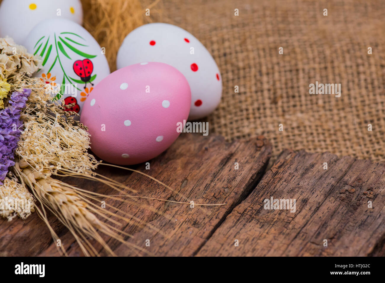 Happy Easter day, bunny and egg, Christians worldwide celebrate Stock ...