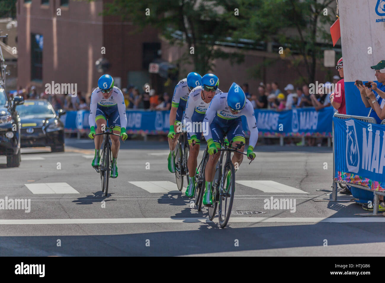 UCI Men's World Championship, Team Time Trial, Richmond, Virginia, USA ...